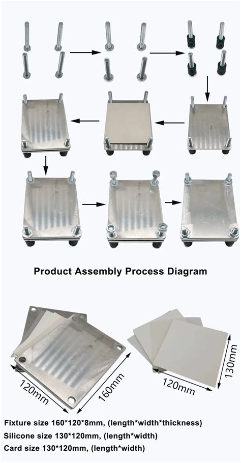 Manual Pouch Cell Test Clamp For Research Fixture For Pouch
