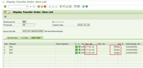 Sap Wm Stock Removal Strategy A Partial Pallet Qu Sap Community