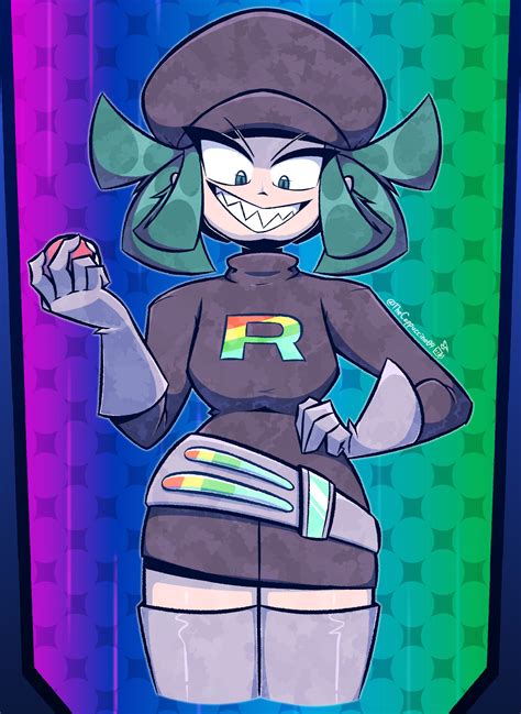 Team Rainbow Rocket Grunt Pokemon And 1 More Drawn By Thecappuccino04