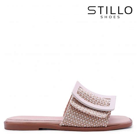 Равни дамски чехли 47560 — Stillo