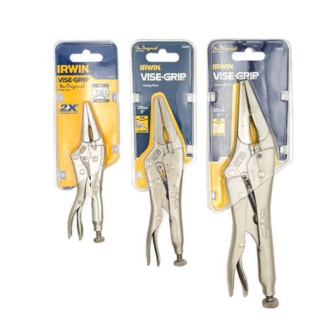 IRWIN Vise grip Long nose locking pliers with wire cutter LN 傢俬家居
