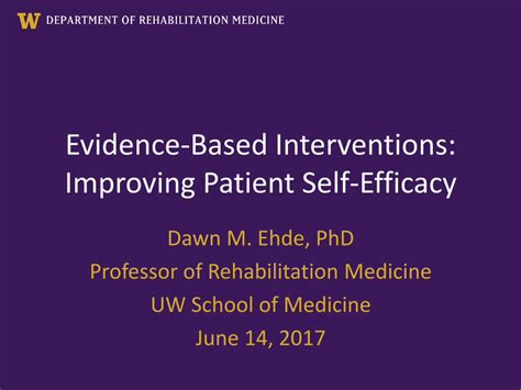 Pdf Evidence Based Interventions Improving Patient Self Efficacy