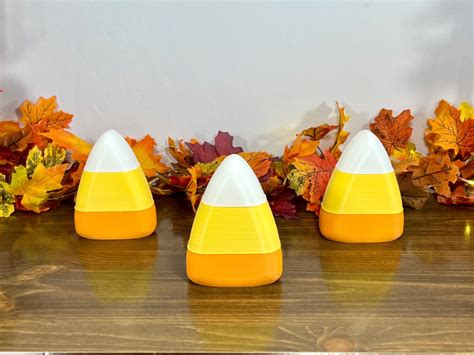 Candy Corn 3 Pack Halloween Decoration Trick Or Treat Decor Indoor