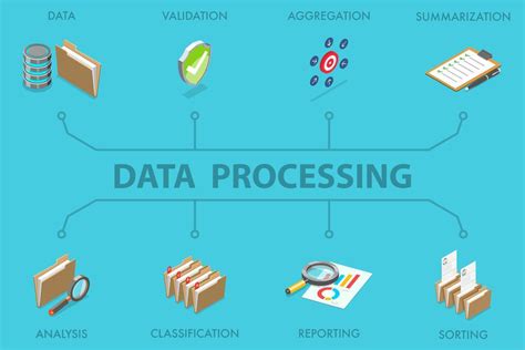 Data Processing Efficiency Vector Art Icons And Graphics For Free