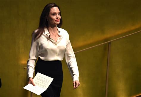 Angelina Jolie Delivers Powerful Speech On Equality At United Nations