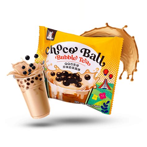 Choco Ball Bubble Tea 2 Pack Candybar By Snackcrate