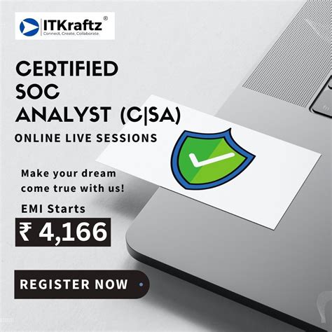 Cybersecurity Socanalyst Certification Professionaldevelopment Itkraftz®