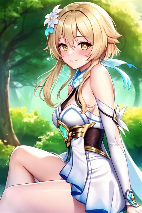 Lumine From Genshin Impact By Aiartshines On Deviantart