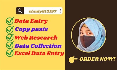 Be Your Virtual Assistant For Data Entry Web Research By Shiuly613197 Fiverr