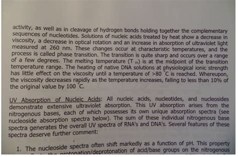 Solved Experiment 5 Isolation And Characterization Of Dna