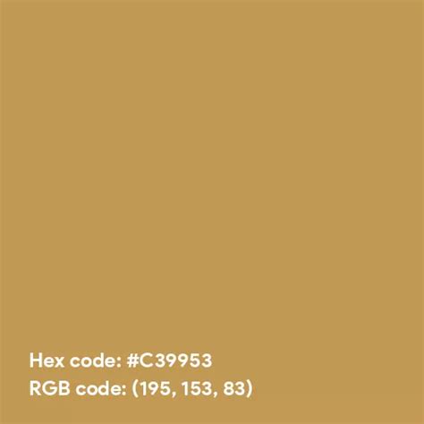 C39953 Color Name Is Tussock