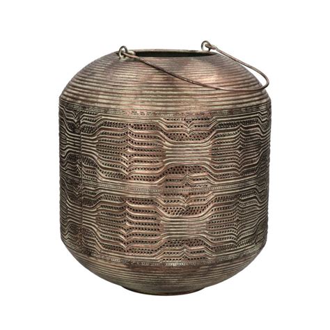 Lantern Naboo Rust X2 Pomax Déco Et Compagnie