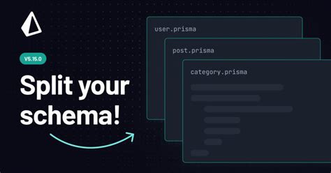 Mohamed Sadjad Ousmane On Linkedin Organize Your Prisma Schema Into