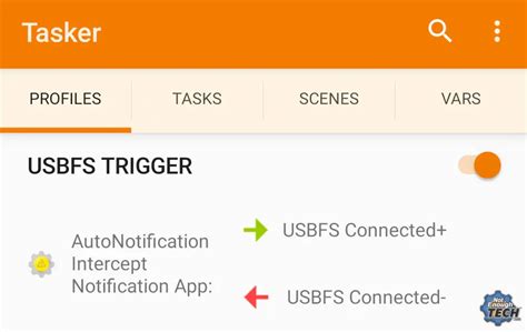 Tasker Set USB For File Transfer Automatically Pocketables