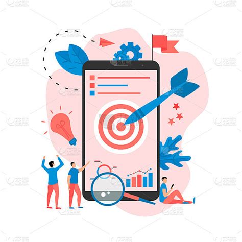 矢量插图的概念交流在线聊天。