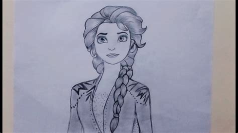 How To Draw Elsa From Frozen 2 How To Draw Elsa Step By Step How To