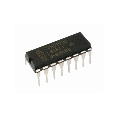 Dip 74hc595 8 Bit Serial To Parallel Shift Register Ic Piece 5 At ₹ 60piece In Bhopal
