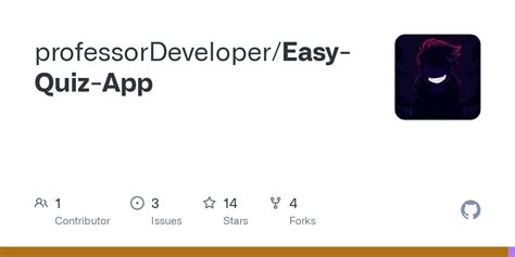 Github Professordevelopereasy Quiz App
