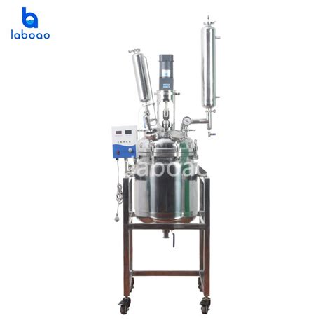 200l Double Layer Stainless Steel Industrial Chemical Reactor China