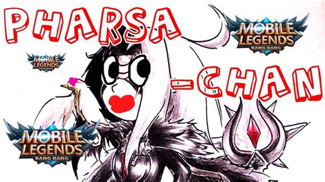 Drawing Pharsa Mobile Legends Sooo Cute Youtube