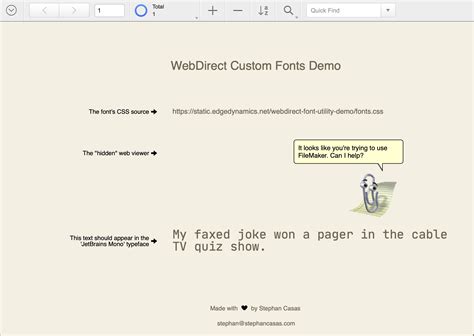 Github Stephancasas Clippit For Webdirect An Implementation Of Clippy Js For Filemaker Webdirect