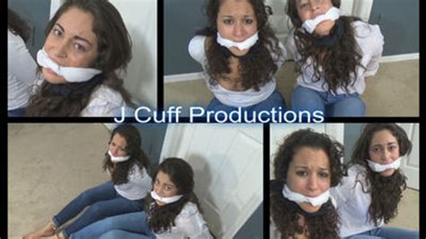 Stephanie Gonzalez And Jessica Hall Handcuffed Ankle Cuffed And Cleave Gagged Part 2 J