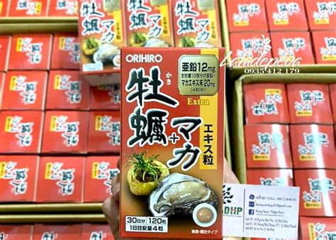 Viên Uống Tinh Chất Hàu Tươi Maca Extra Orihiro Của Nhật Eva