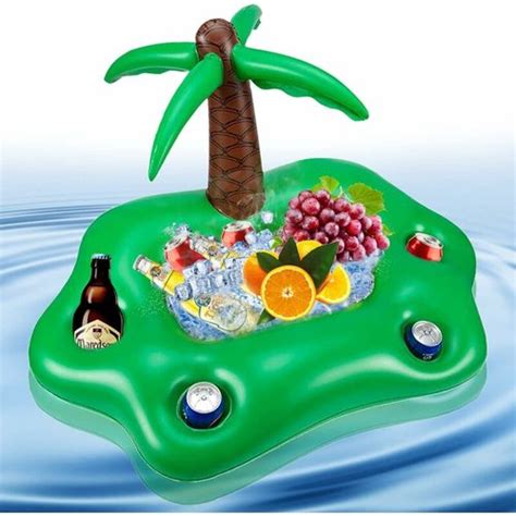 Guazhunifr Porte Gobelets Gonflables Pour Piscine Bar Flottant Pour