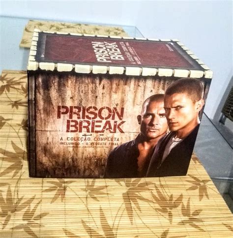 Box Prison Break Filme E Série Prison Break Usado 49299732 Enjoei