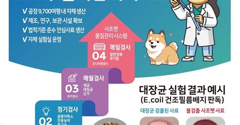 사조동아원 사조펫 사료 생산 공장 품질 관리 더 강화하겠다”