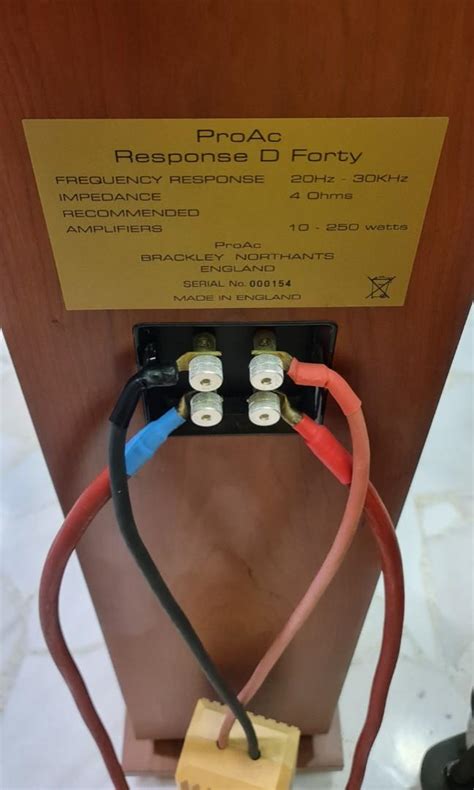Proac Response D40r Ribbon Tweeter Audio Other Audio Equipment On