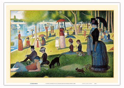 A Sunday Afternoon On La Grande Jatte By Georges Seurat C 1884 Master