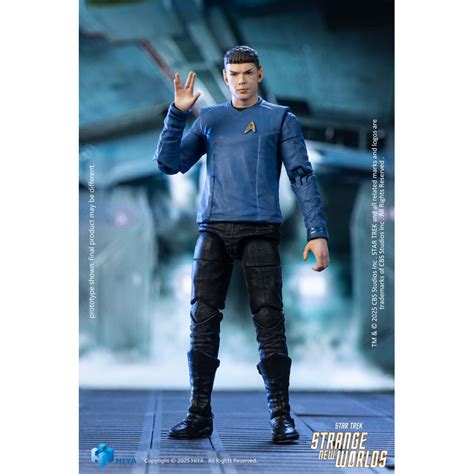 Exquisite Mini Series Spock Star Trek 1 18 Action Figure