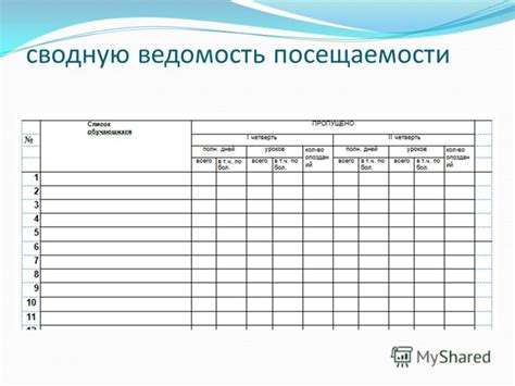 Шаблон пустая таблица для оценок по предметам 46 фото