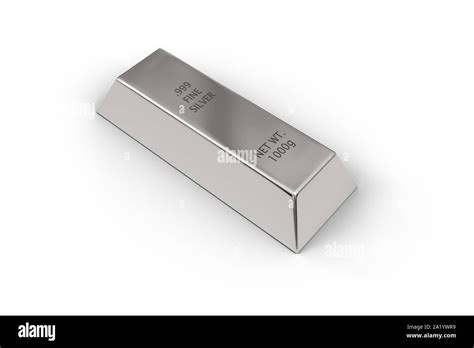 Silver Ingot Silver Ingot Cut Out Stock Images And Pictures Alamy