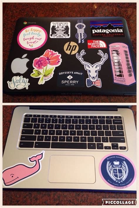 Preppy Laptop Stickers Vineyardvines Sloaneranger Yeti Patagonia