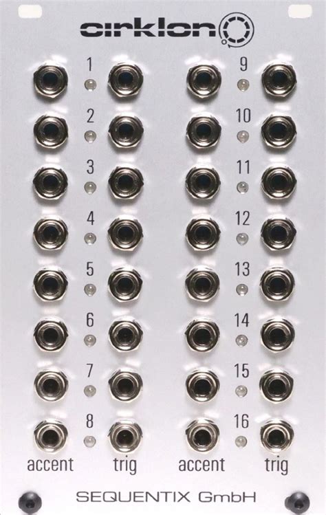 Sequentix Cirklon D Mux V2 Eurorack Module On Modulargrid