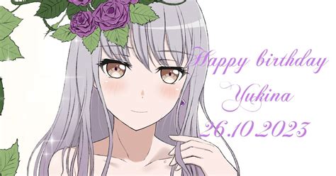 バンドリ Happy Birthday Yukina Salted Mikanのイラスト Pixiv
