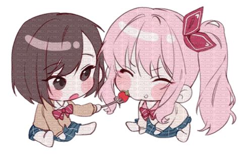 Ena Shinonome Mizuki Akiyama Pjsekai Project Sekai Chibi Sticker Mizuena Gramcracker
