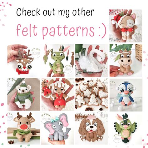 Gingerbread Boy Pattern Gingerbread Man Felt Patten Pdf Pattern Svg