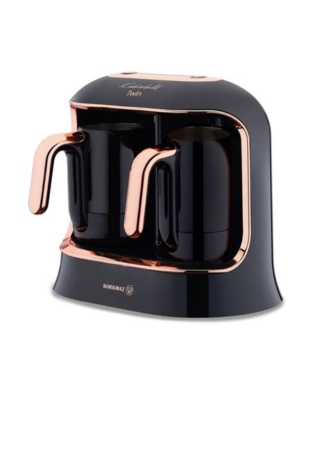 Korkmaz Kahvekolik Deluxe Twin Coffee Maker Vizyon Home