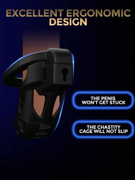 Male Chastity Device Double Arc Cuff Penis Ring Cock Belt Adult Sex
