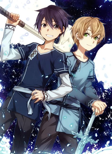 Abec Sword Art Online Eugeo And Kirigaya Kazuto Kirito Cant Wait