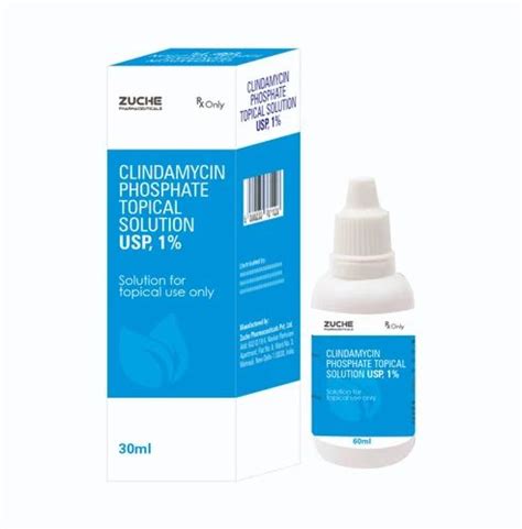 Clindamycin Phosphate Topical Solution Usp For Clinical At Rs 100 Pack