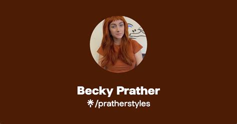 Becky Prather Instagram Facebook Linktree
