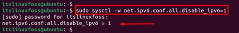 How To Disable IPv On Ubuntu Jammy Jellyfish Its Linux FOSS