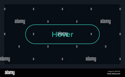 Hover Sign Up Button State Ui Element Template Stock Vector Image And Art Alamy