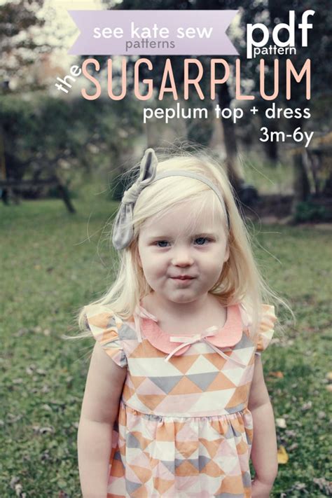 Peplum Top Dress Pattern Preview See Kate Sew