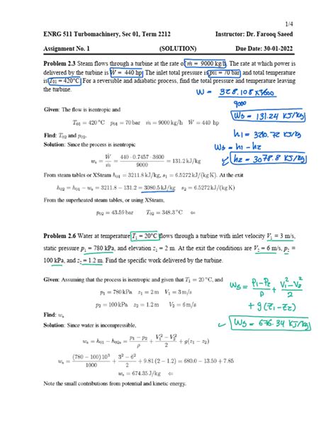 Assignment01soln Pdf Pressure Gases
