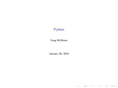 Python